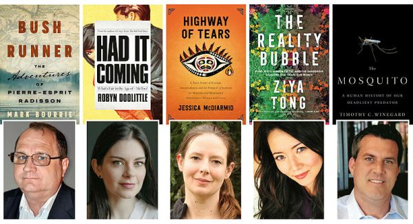 Mark Bourrie, Robyn Doolittle among authors shortlisted for Taylor ...