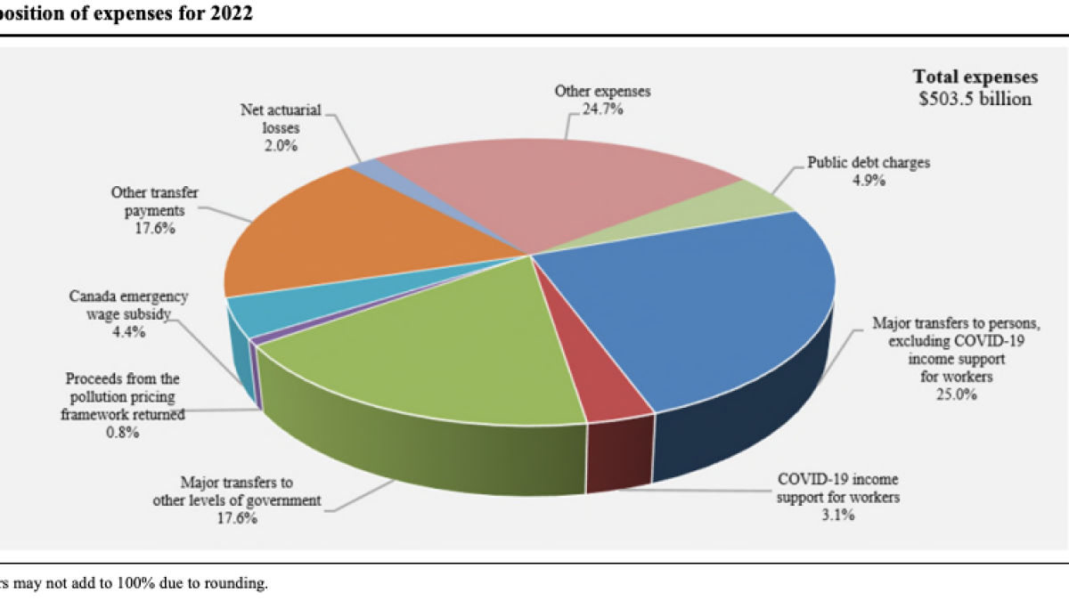 Government Spending Pie Chart 2022