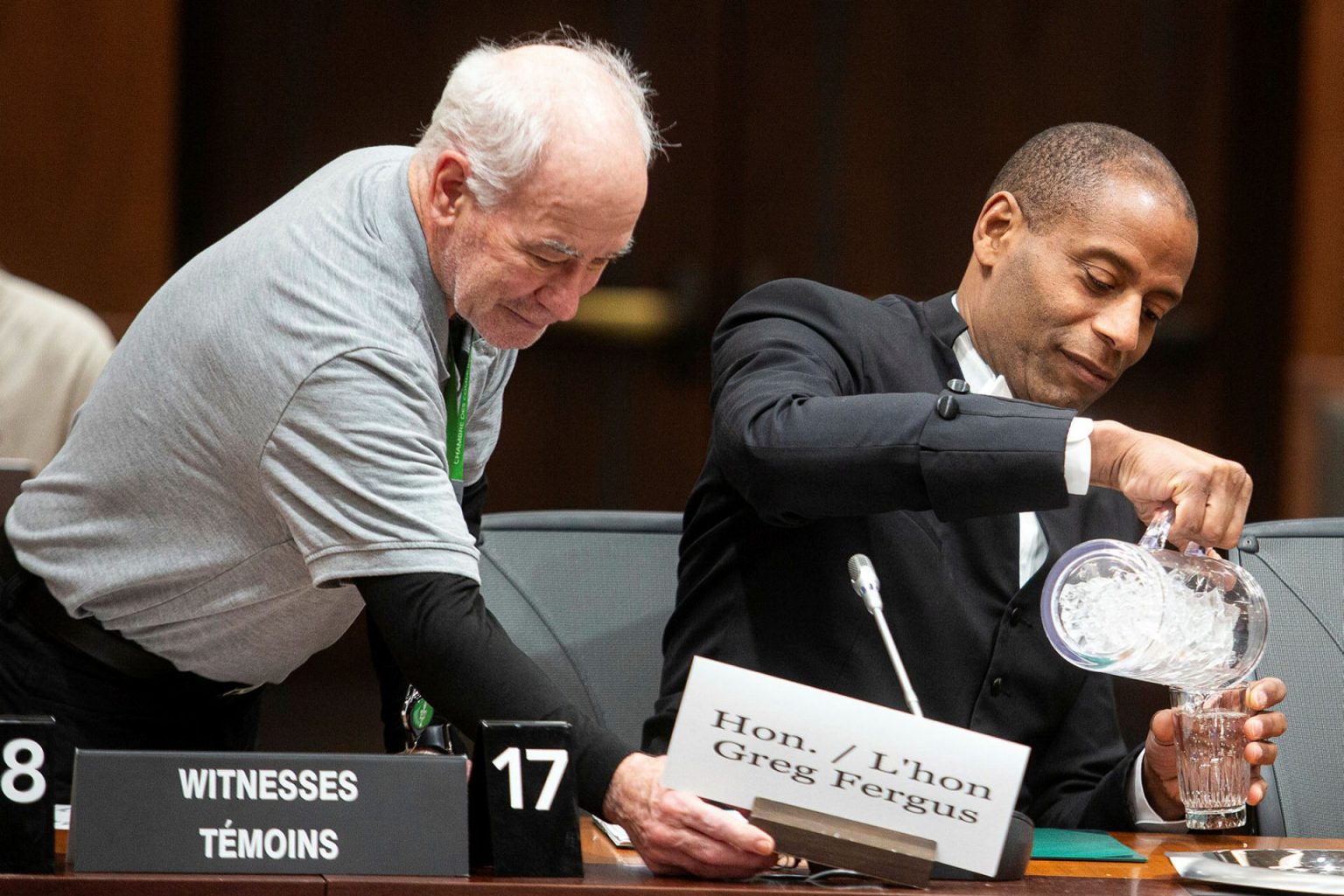 Greg Fergus prepares for PROC - The Hill Times