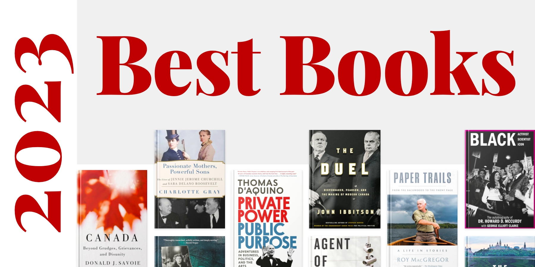 The Hill Times’ 100 Best Books of 2023 - The Hill Times