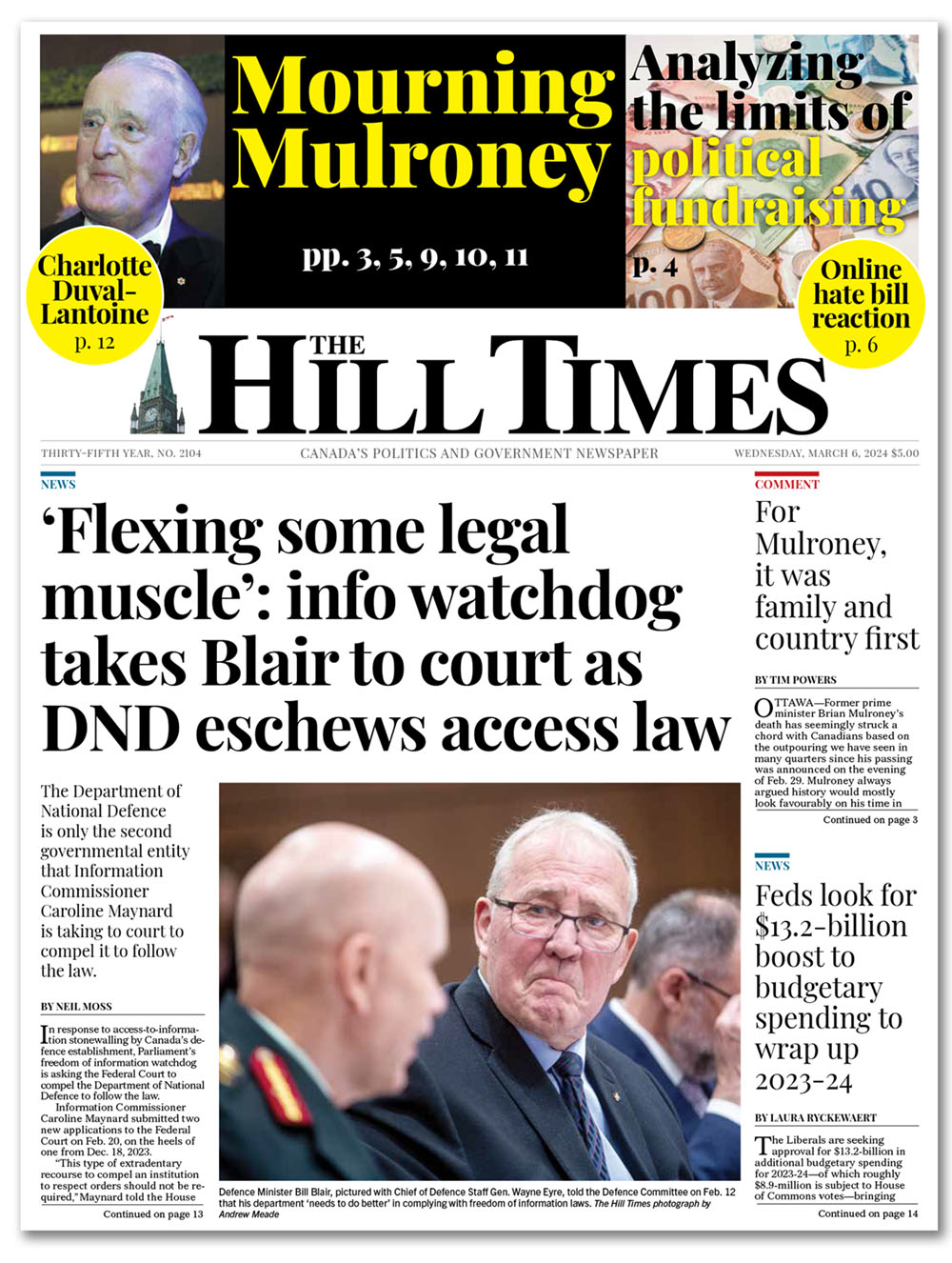 Issue - The Hill Times